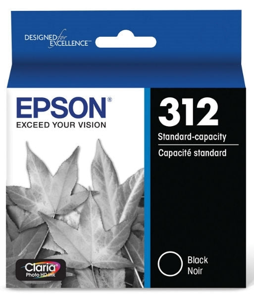 Epson 312 Claria Photo HD Black Ink for XP-15000, XP-8500, XP-8600, XP — Wide Image Solutions