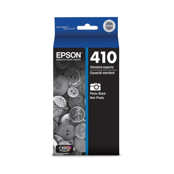 Epson 410 Claria Premium Photo Black Ink Cartridge for Expression XP-5 ...