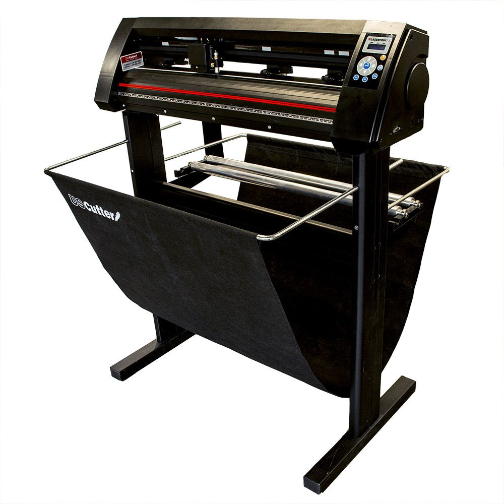 34" LaserPoint 3 ARMS Contour Cut Vinyl Cutter (with Stand) w/ VinylMa ...