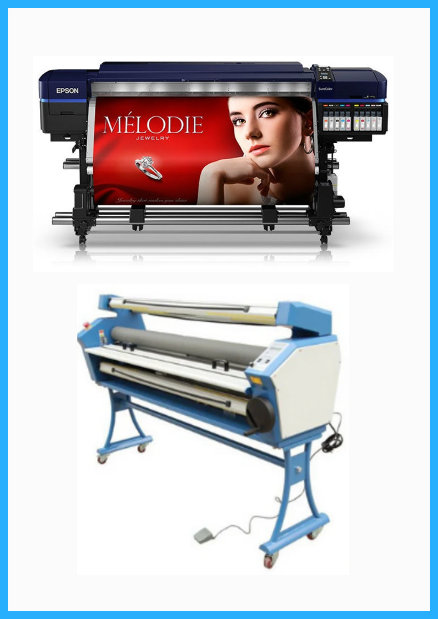 BUNDLE - Epson Surecolor S80600 Production Edition 64" Solvent Printer ...