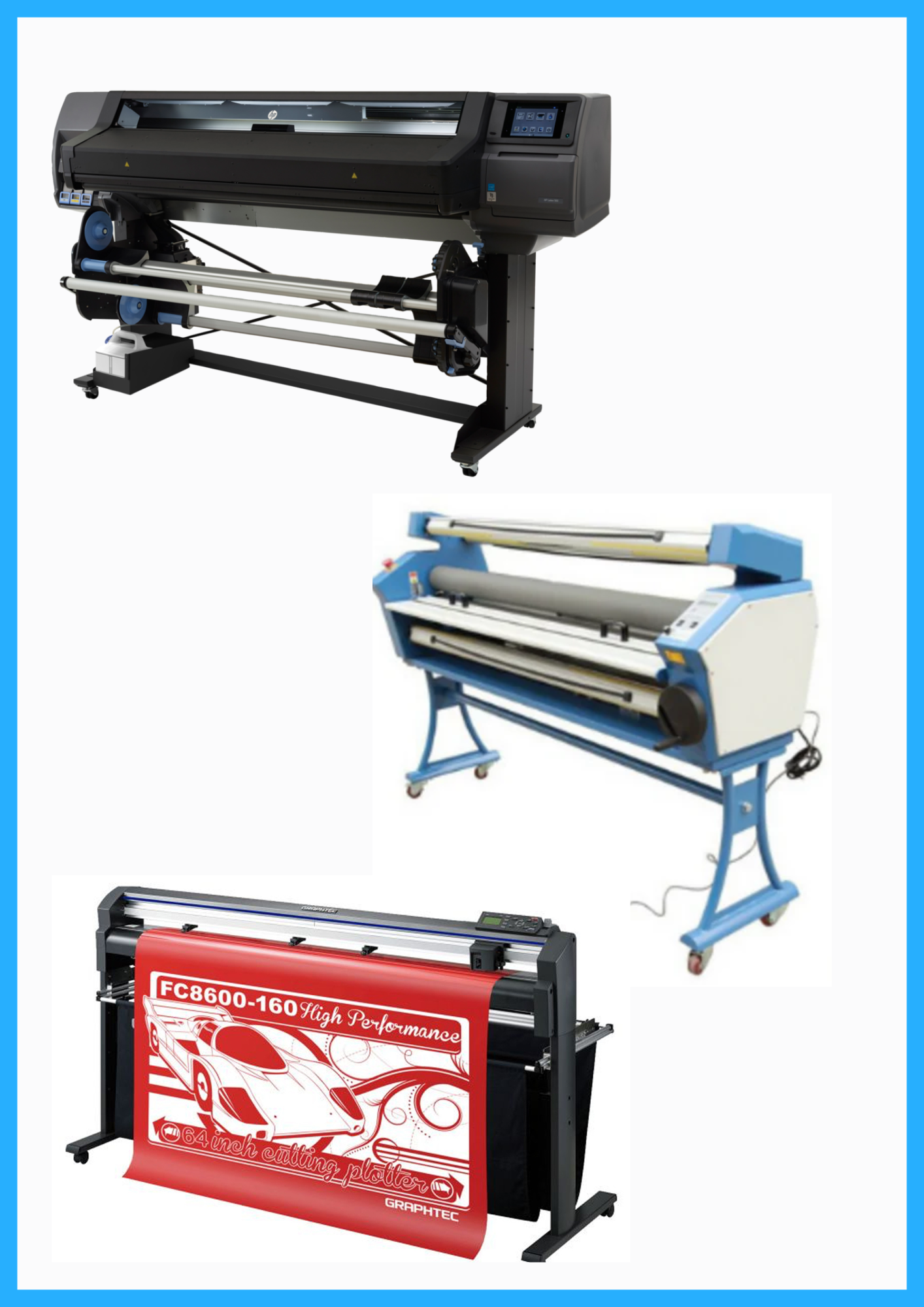 COMPLETE SOLUTION - HP Latex 560 64" Printer - Refurbished (90 Days, 1 ...