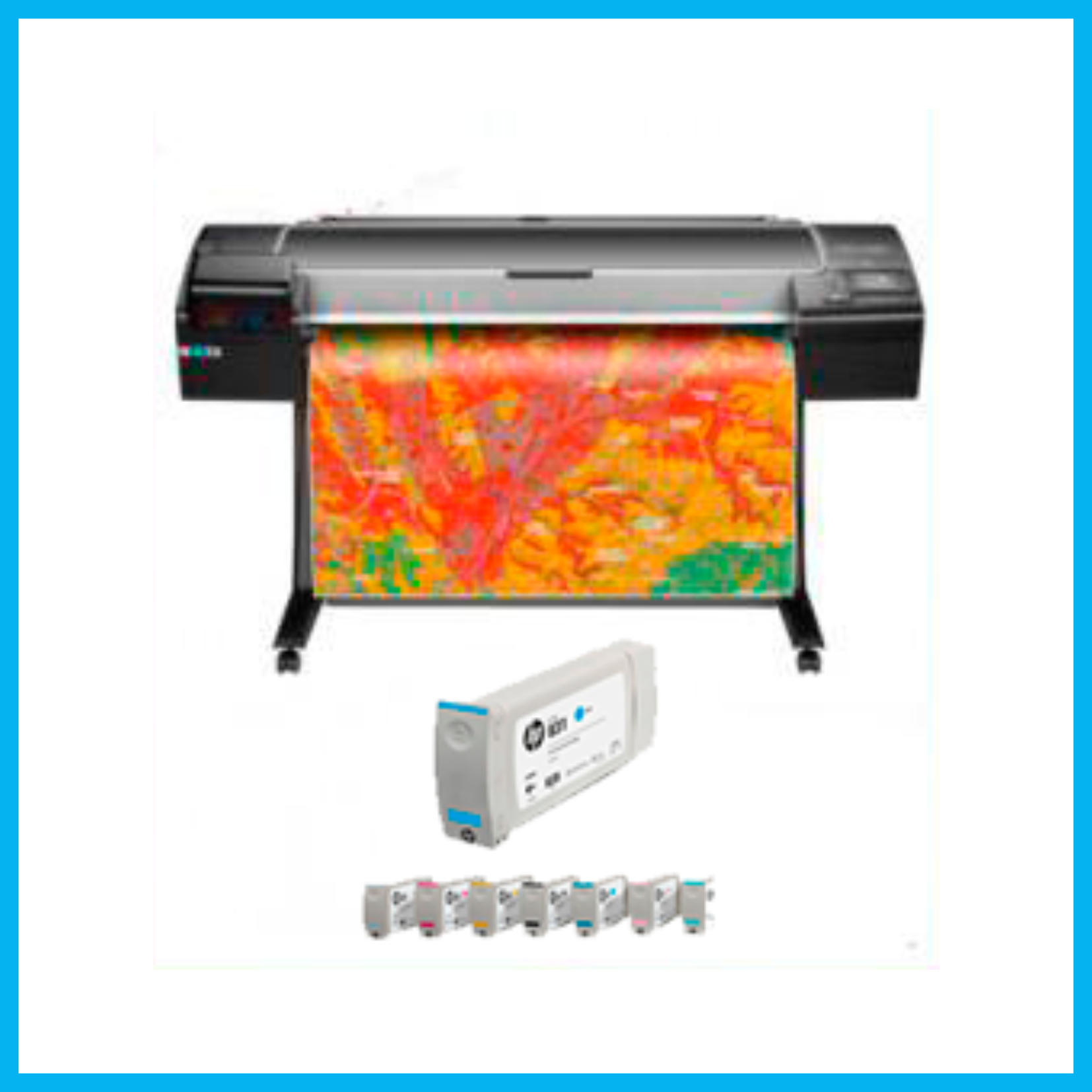 HP DesignJet Z5600 44-in PostScript Printer - Refurbished (1 Year Warr ...