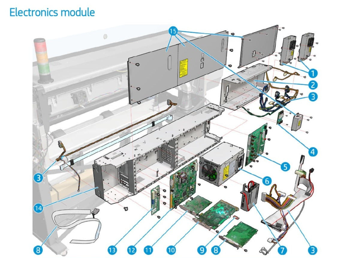 Interconnect Pca for the HP Latex 560 Series (M0E29-67070) - New — Wide ...