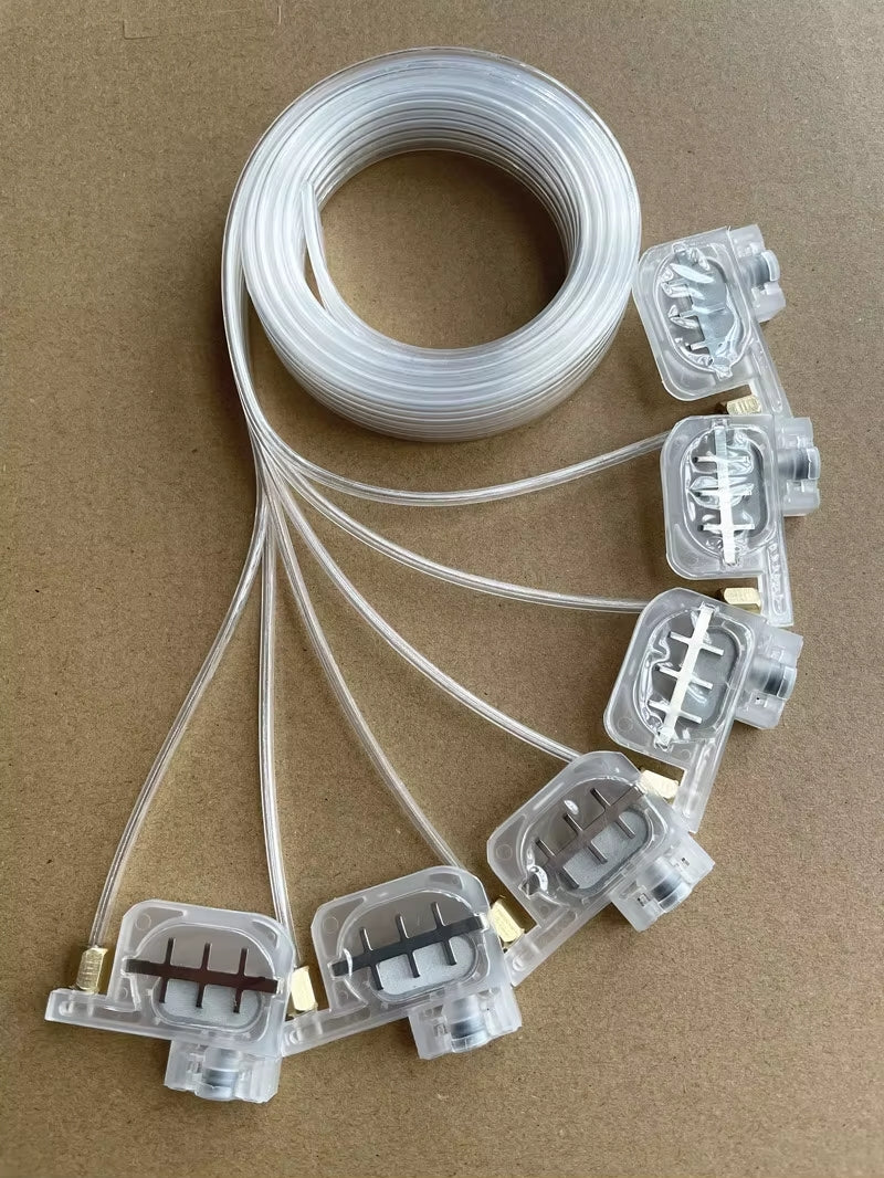 150cm A3 A4 DTF Printer Ink tube / DTG Printer 6 lines Ink Pipe line I ...