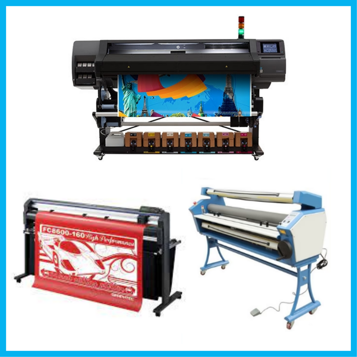 COMPLETE SOLUTION - HP Latex 570 Printer 64in Wide Format - Refurbishe ...