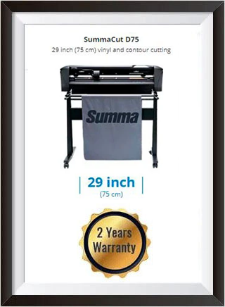 SummaCut D75 29 inch (75 cm) vinyl and contour cutting - New + 2 YEARS ...