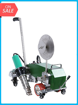 Automatic PVC tape hot air welding machine banner welder - www ...