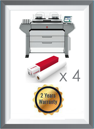 OCE 700 Colorwave + 4 Roll Unit 300k mt + 2 Years Warranty - www ...