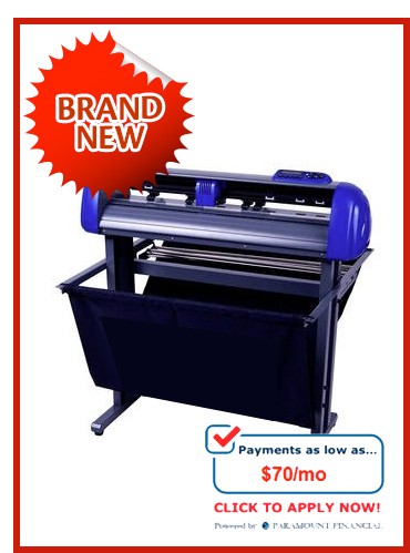 TITAN-3 (ARMS) Vinyl Cutter 28" w/ VinylMaster Cut Software - New - www ...